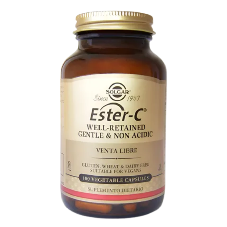 Ester C 500 Mg Vitamina C 100 Cápsulas Solgar - Moli Natural